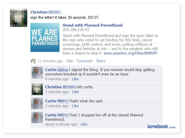 Awkward Facebook moments - PICS > General Discussion > AR15.COM